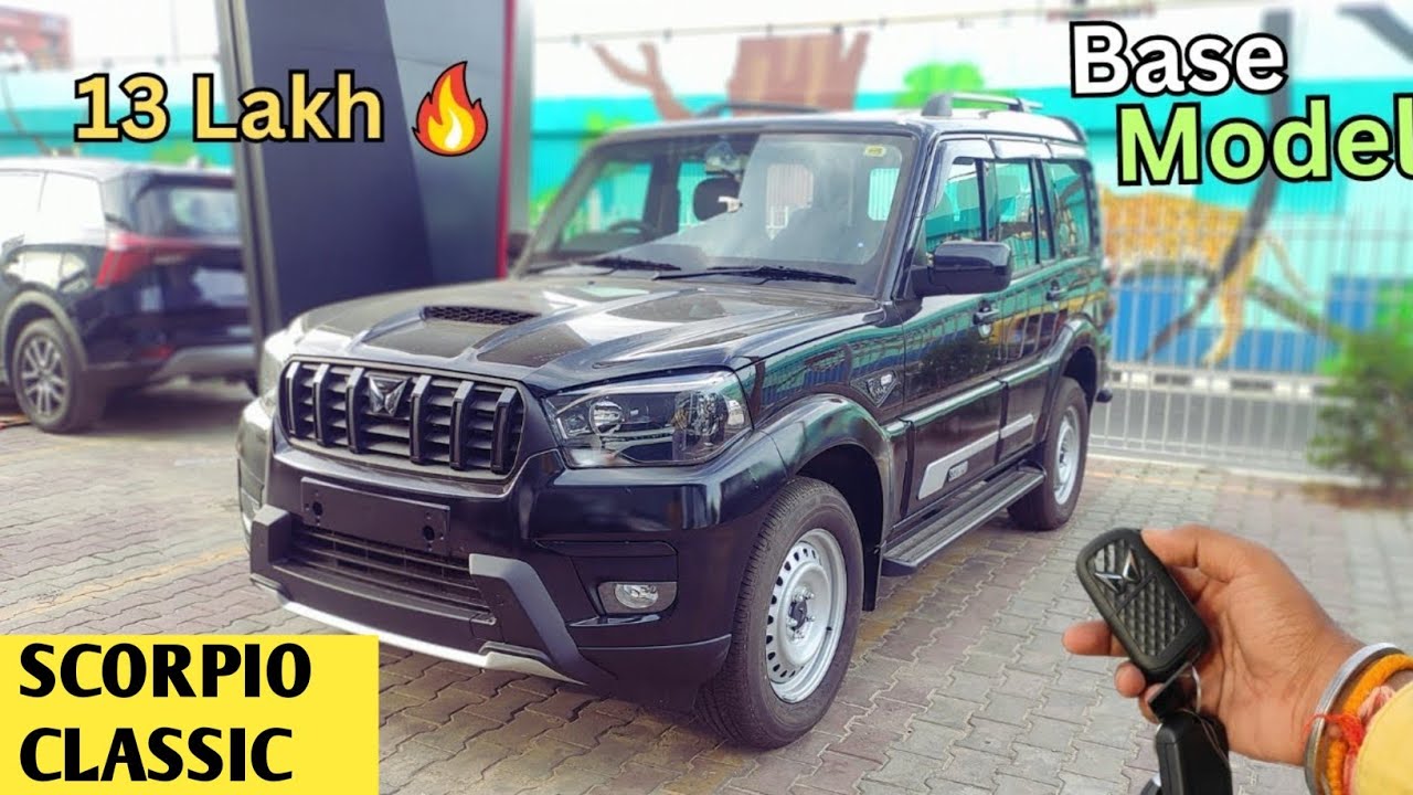 Mahindra Scorpio Classic Base Model S 2023 New Model ️ With Accessories ...