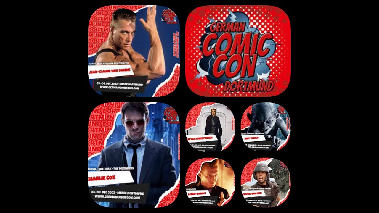 Mein Fazit zur : German Comic Con 2022 - YouTube