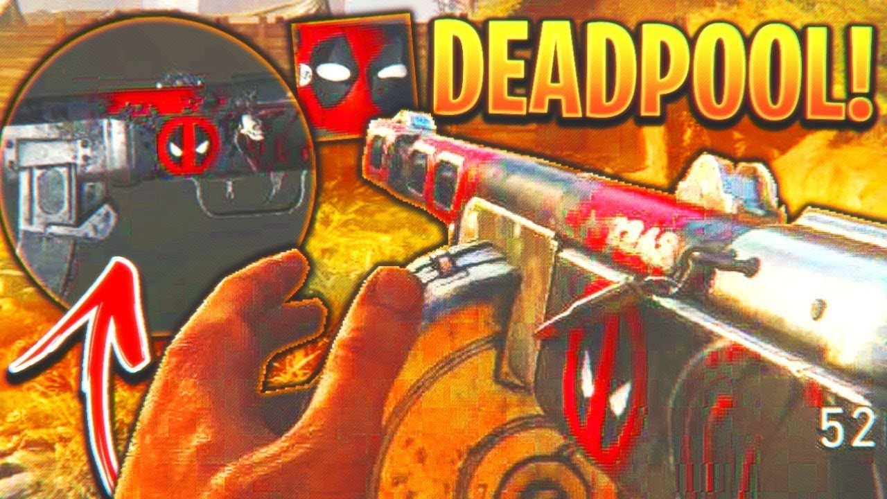The DEADPOOL CAMO GAMEPLAY... (MOST RARE CAMO) - COD WW2 - YouTube