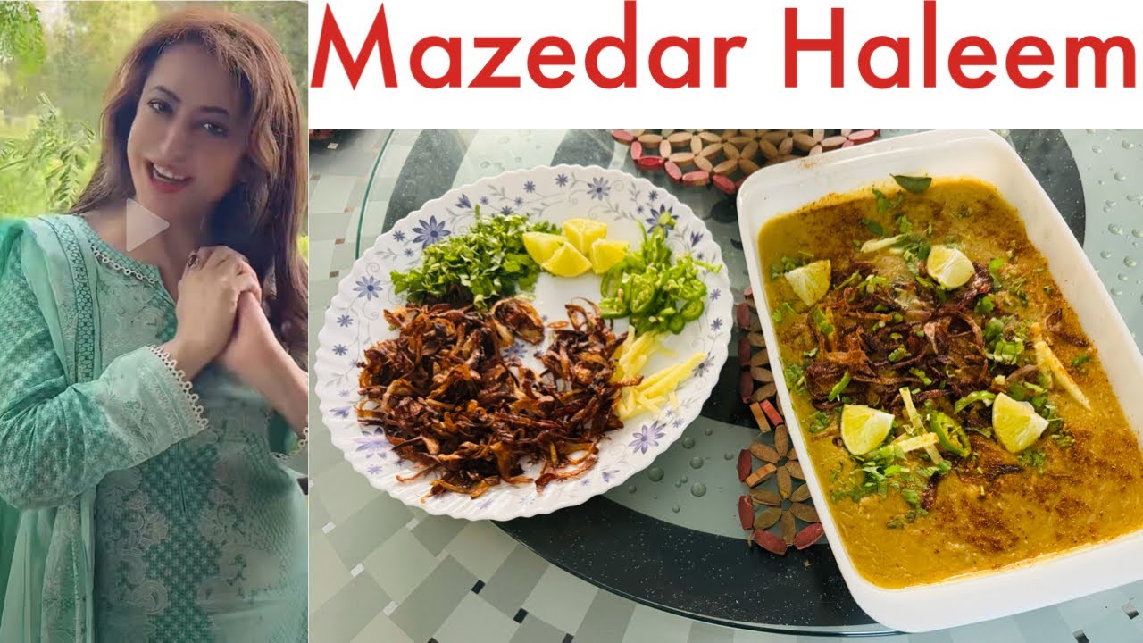 Tasty Haleem Made by Farah Nadeem , - YouTube