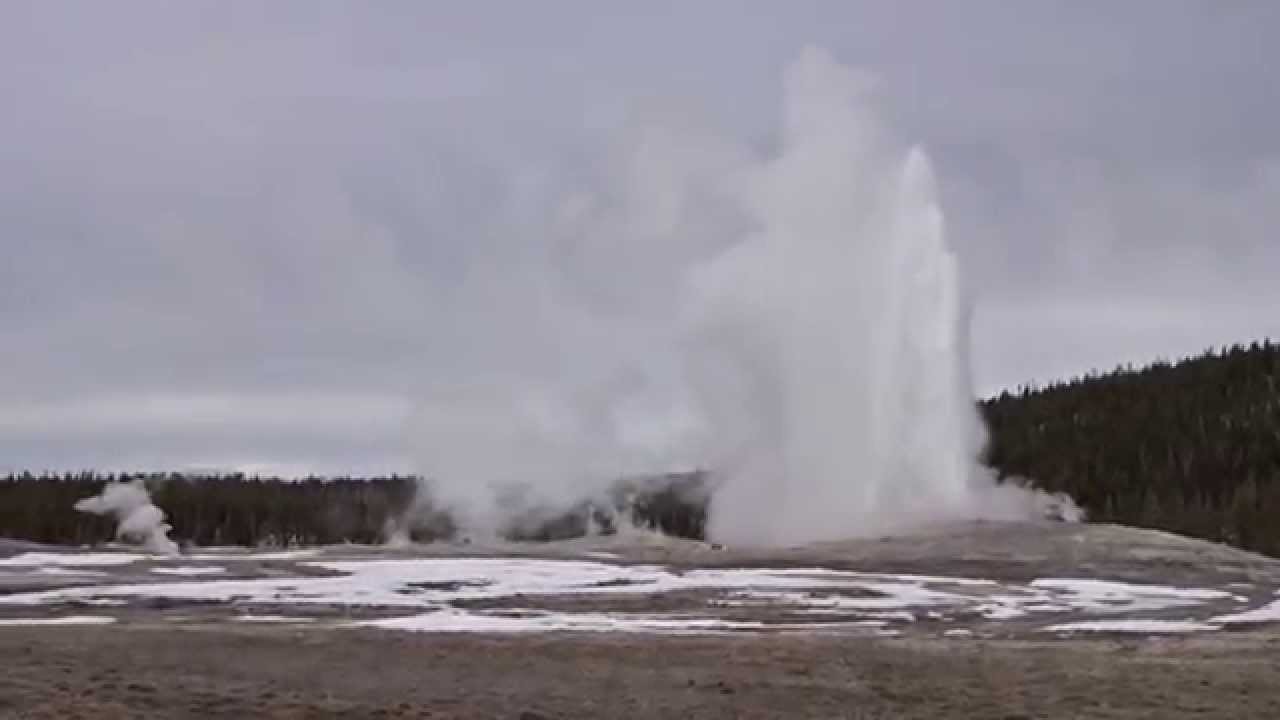 Old Faithful Geyser - YouTube