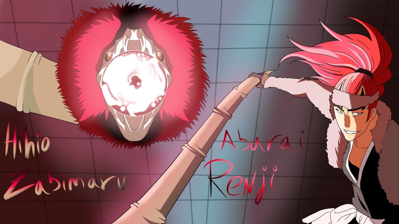 Abarai Renji Fanart Bankai Hihio Zabimaru - YouTube