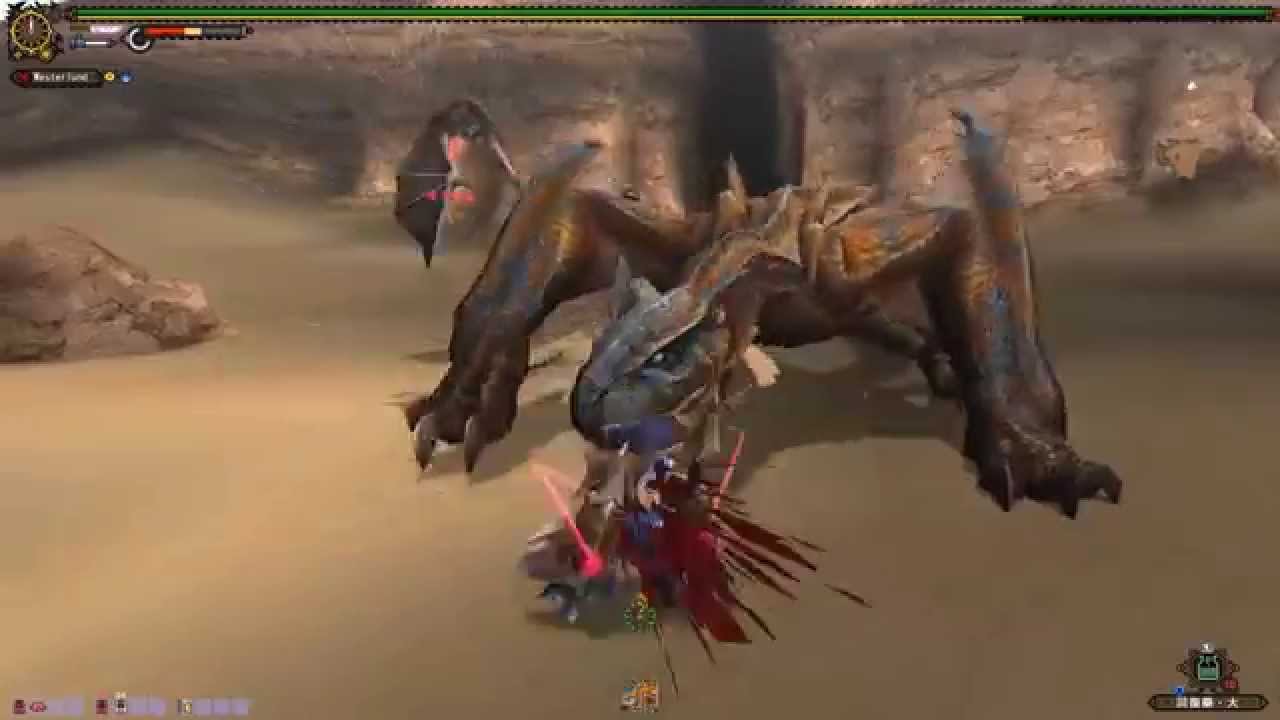 monster hunter frontier G - Tigrex (tonfa) - YouTube