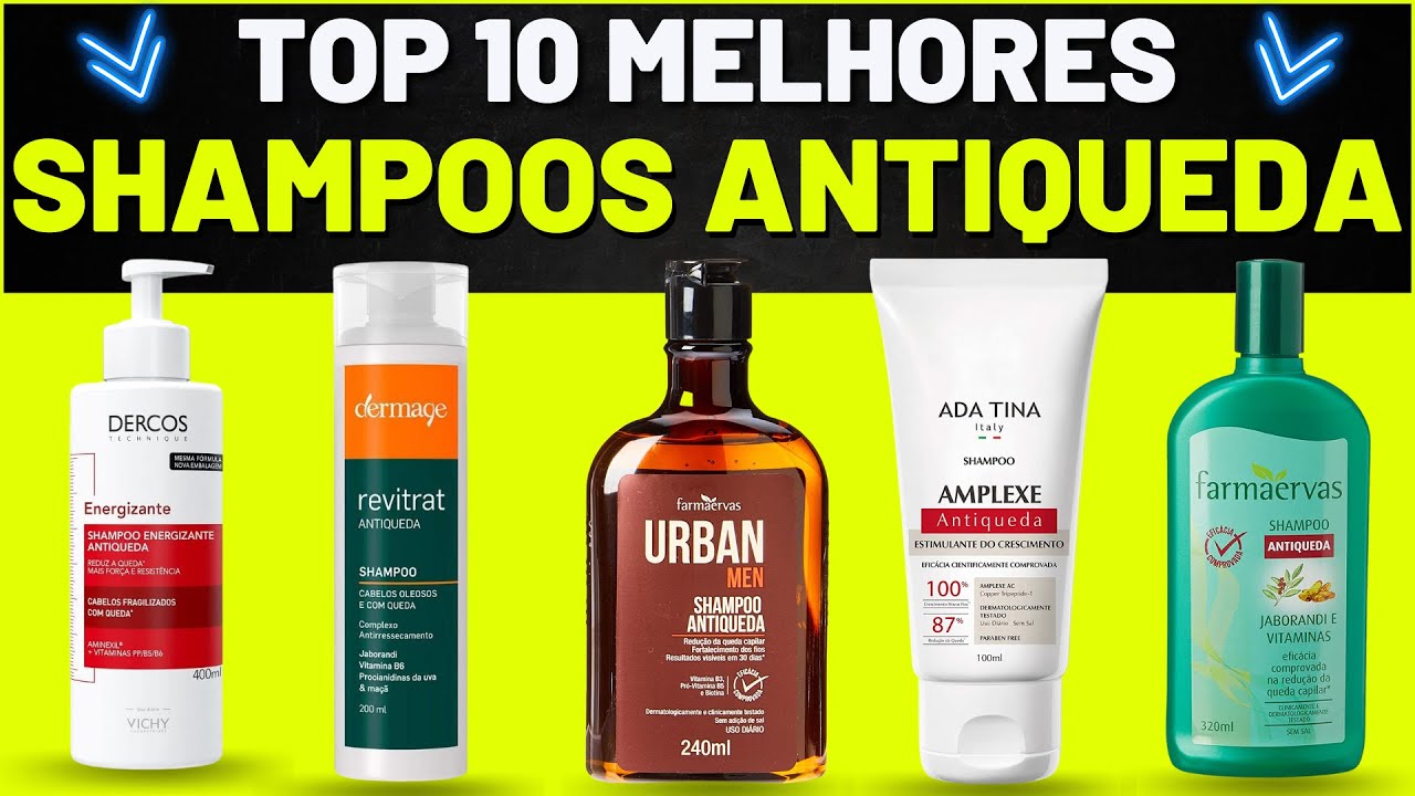O Melhor Shampoo Para Queda De Cabelo