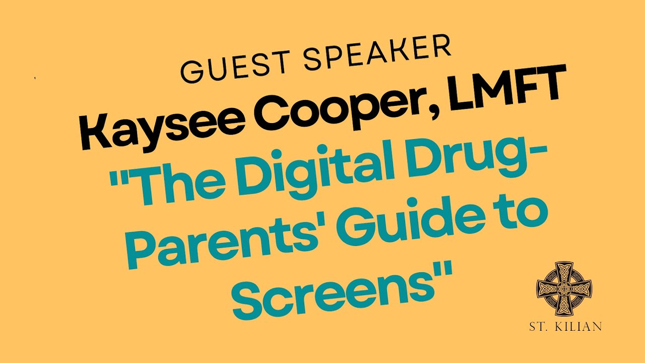 Kaysee Cooper, LMFT. The Digital Drug-Parents Guide to Screens - YouTube