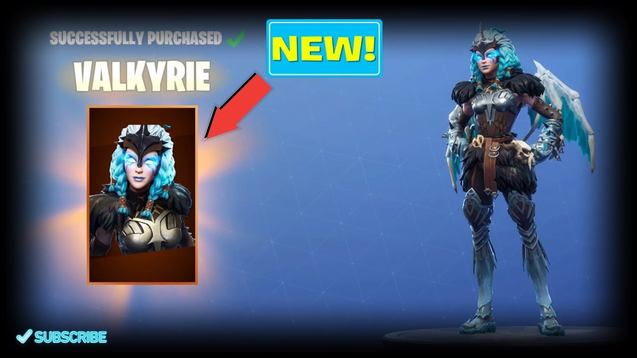 New LEGENDARY Valkyrie Skin!! Fortnite Battle Royale!! - YouTube