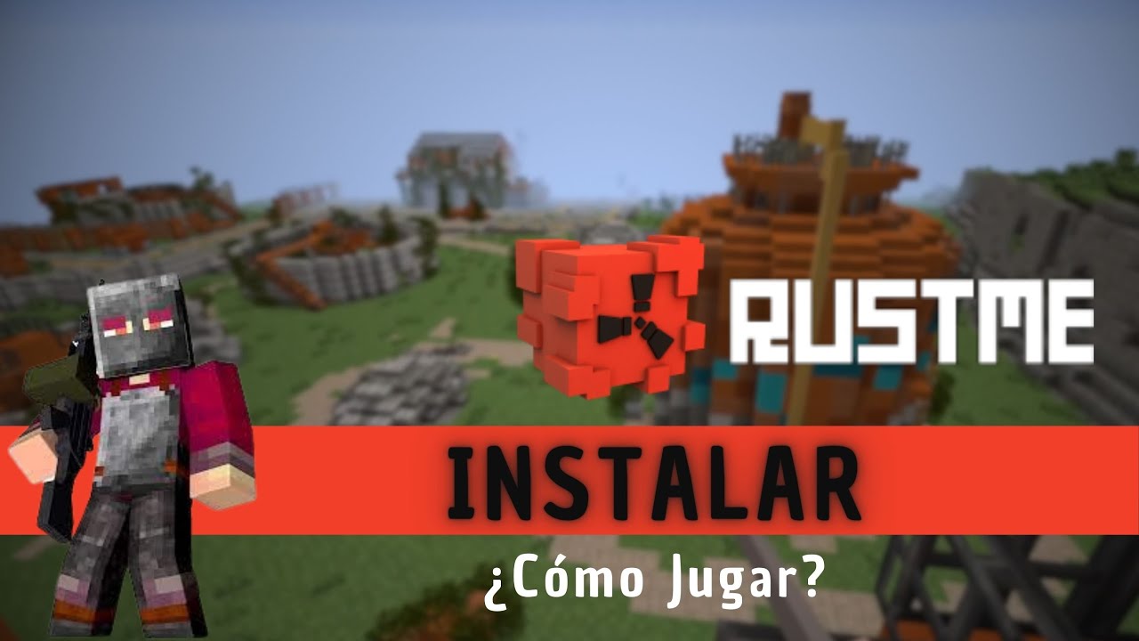 🔥 Cómo Jugar en RUSTME 🛠️ ¡Vive la Experiencia de Rust en Minecraft! 🚀 - YouTube