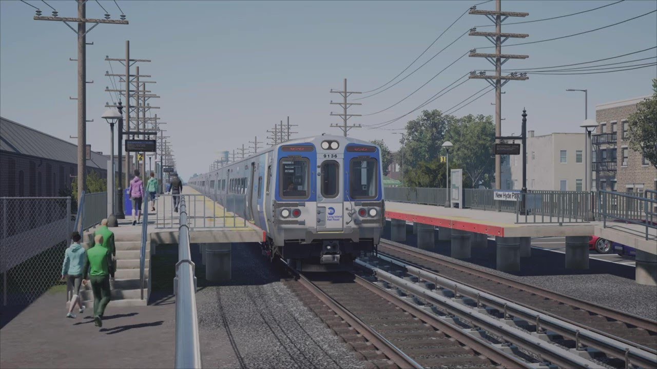 Train Sim World 5 PS5 Long Island Railroad Operating Train 1618 from New York Penn to Hicksville ...