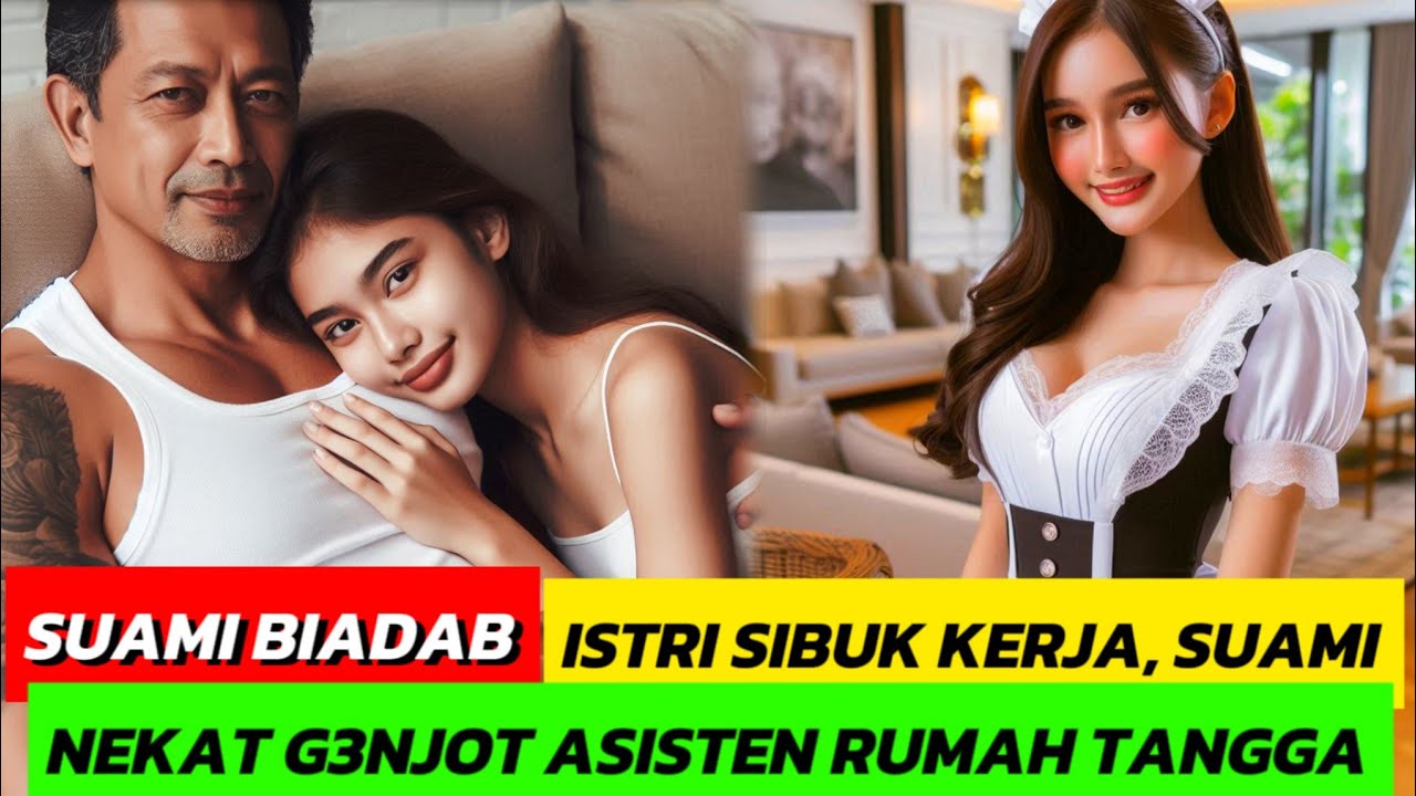 VIRAL!! BI4D4B, ISTRI SIBUK KERJA SUAMI G3NJOT PEMBANTU RUMAH TANGGA - YouTube