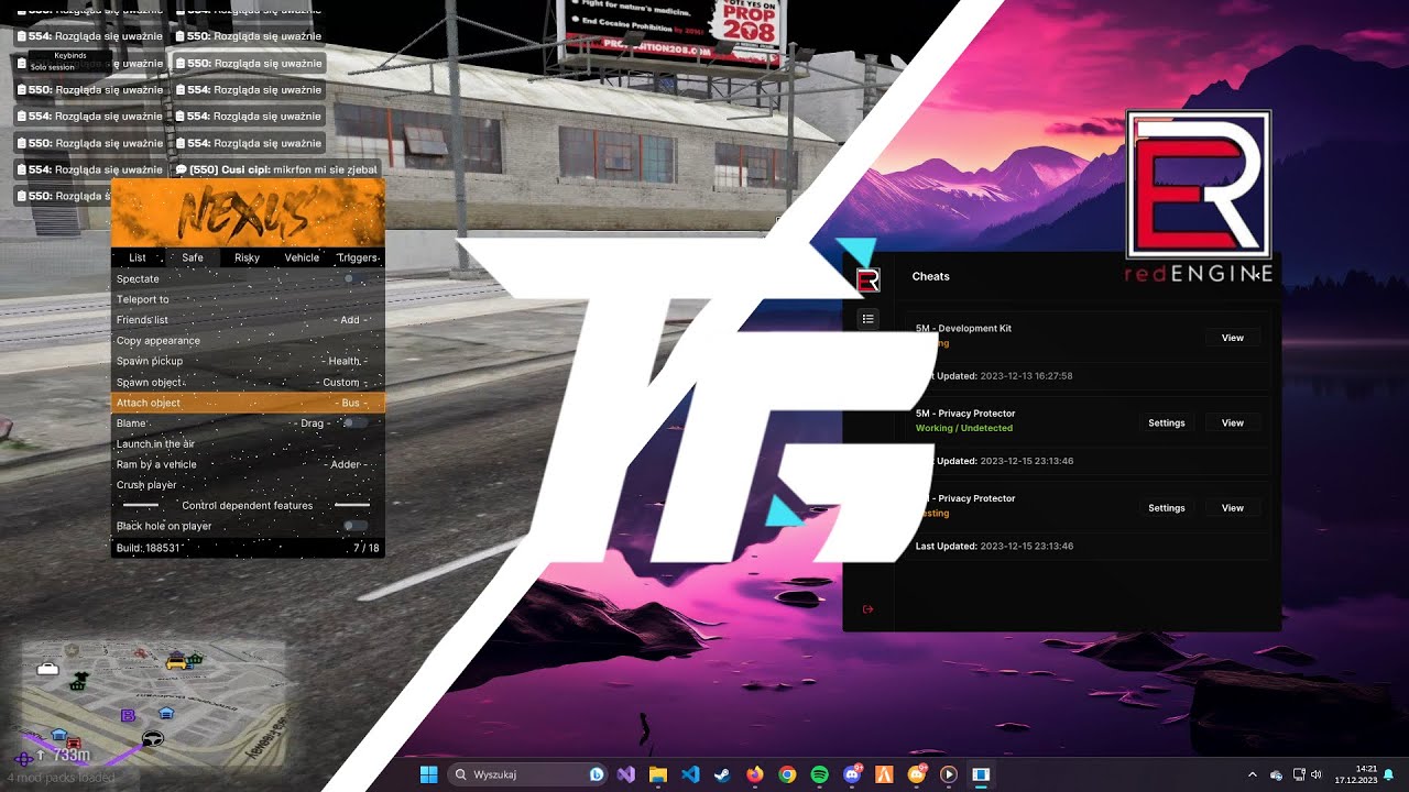 REDENGINE SPOOFER + NEXUS = TOTALNE ZNISZCZENIE V2 *GRACZE BYLI W ...