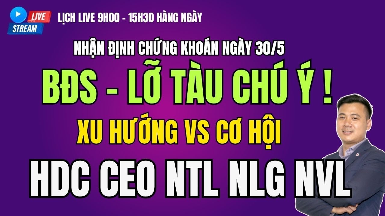 Xu hướng dòng tiền, nhận định cổ phiếu bđs NTL HDC CEO VHM HHS TCH NVL DXG, chứng khoán hôm nay ...