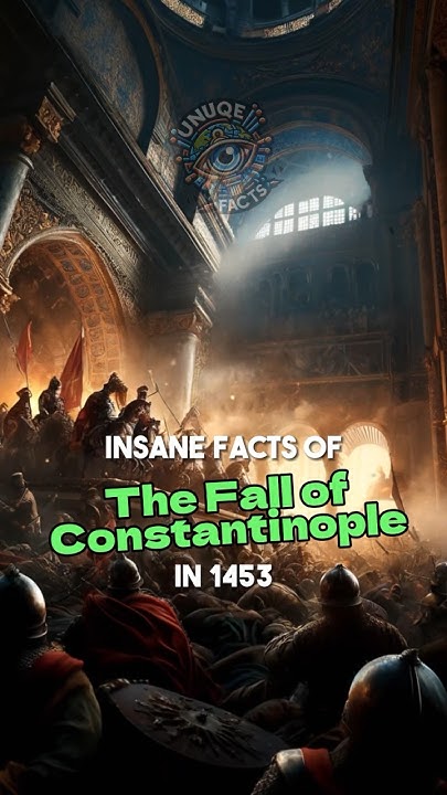 Insane Facts of The Fall of Constantinople! - YouTube