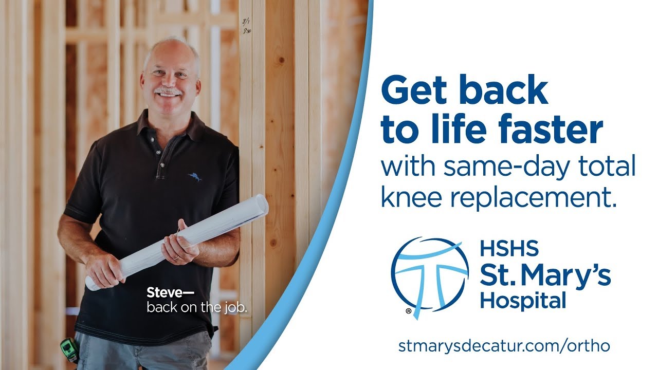Get Back to Life Faster with Same-Day Total Knee Replacement | Steve Lewis - YouTube