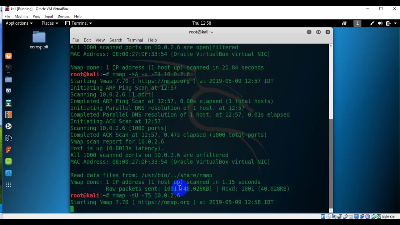 CEH Labs Network Scanning Lab5 - YouTube