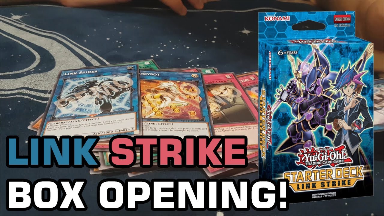 Link Strike Structure Deck Opening - DEMO RARE GOATS HYPE - YouTube
