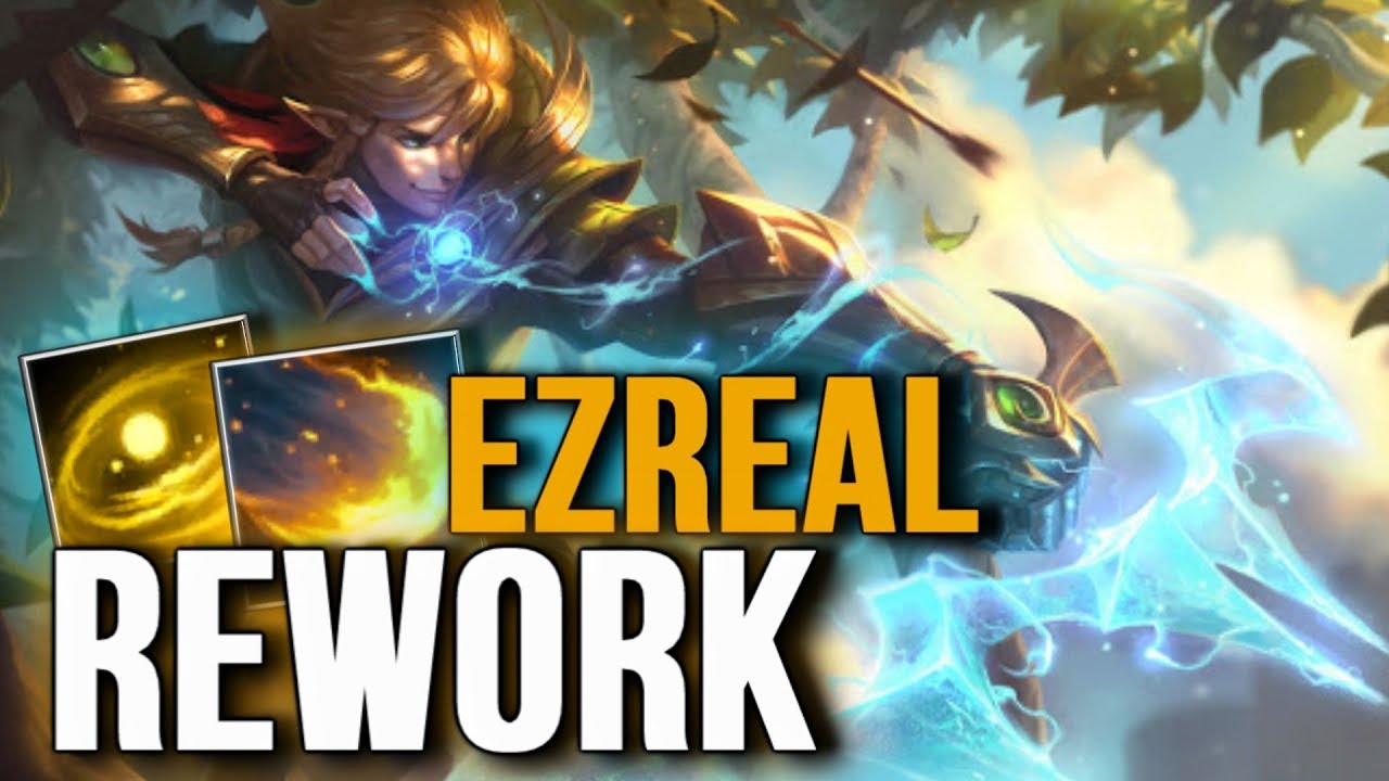 ¡EL NUEVO REWORK DE EZREAL ES UNA PASADA! | GAMEPLAY NUEVA W ROTA ...