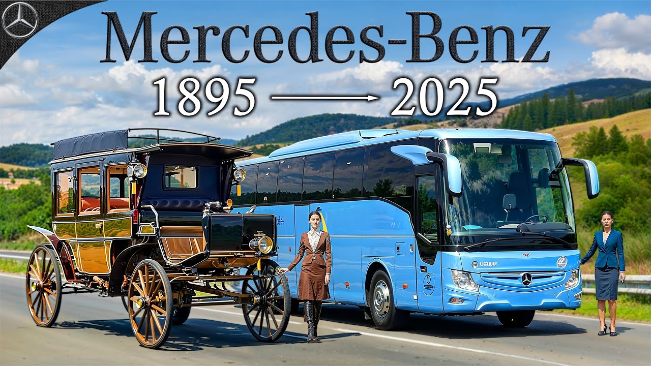 Mercedes-Benz Bus Evolution – From (1895–Present) - YouTube