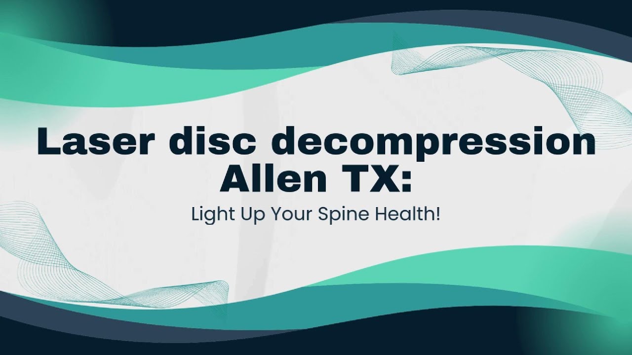 Laser disc decompression Allen TX: Light Up Your Spine Health! - YouTube