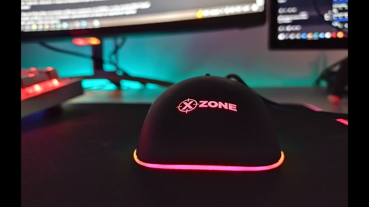 REVIEW MOUSE GAMER XZONE GMF02 - YouTube