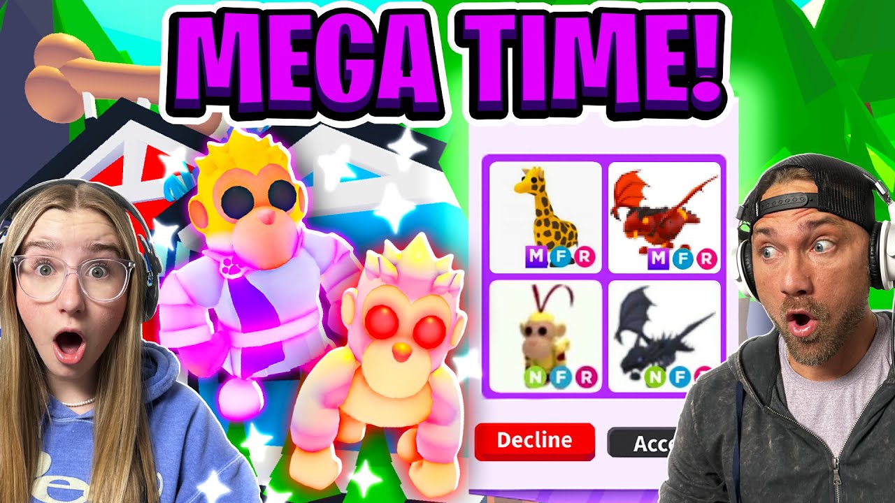 Cammy Trades the MEGA Albino Gorilla and MEGA Emperor Gorilla in Adopt ...