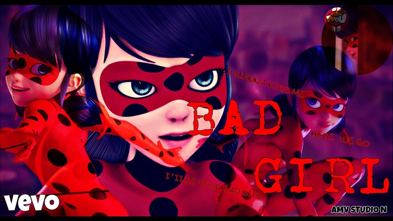 M.Ladybug | Bad Girl AMV - Miraculous Ladybug Cover - YouTube