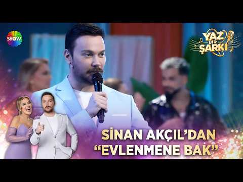 Sinan Akçıl'ın sevilen şarkısı ''Evlenmene Bak'' | Yaz Bir Şarkı 1. Bölüm