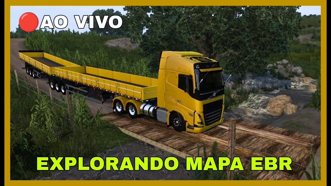 🟠EXPLORANDO MAPA EBR #simulação #eurotruck #ets2 #simulação - YouTube