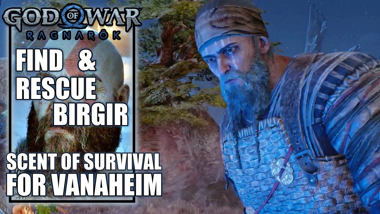 God of War Ragnarok - How to Find and Rescue Birgir - Scent of Survival ...