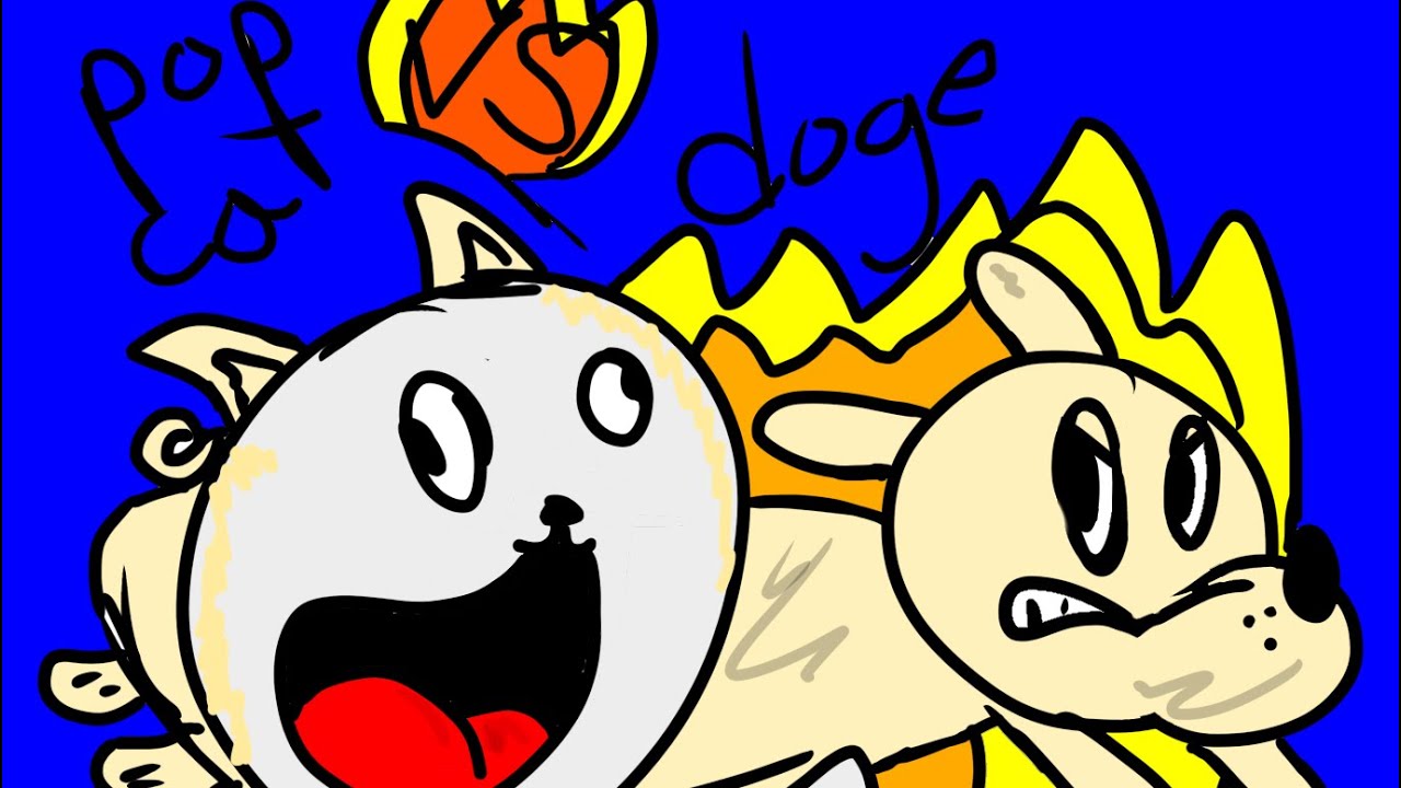 Super smash meme p.1 (pop cat vs doge - YouTube