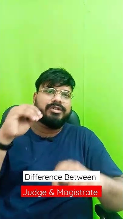 Difference between Judge & Magistrate #law #education #viral - YouTube