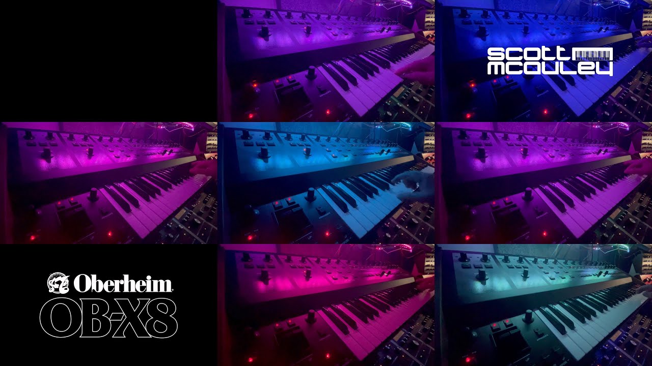 Scott McAuley Oberheim OBX8 custom Patch design - My OBX8 take on ...