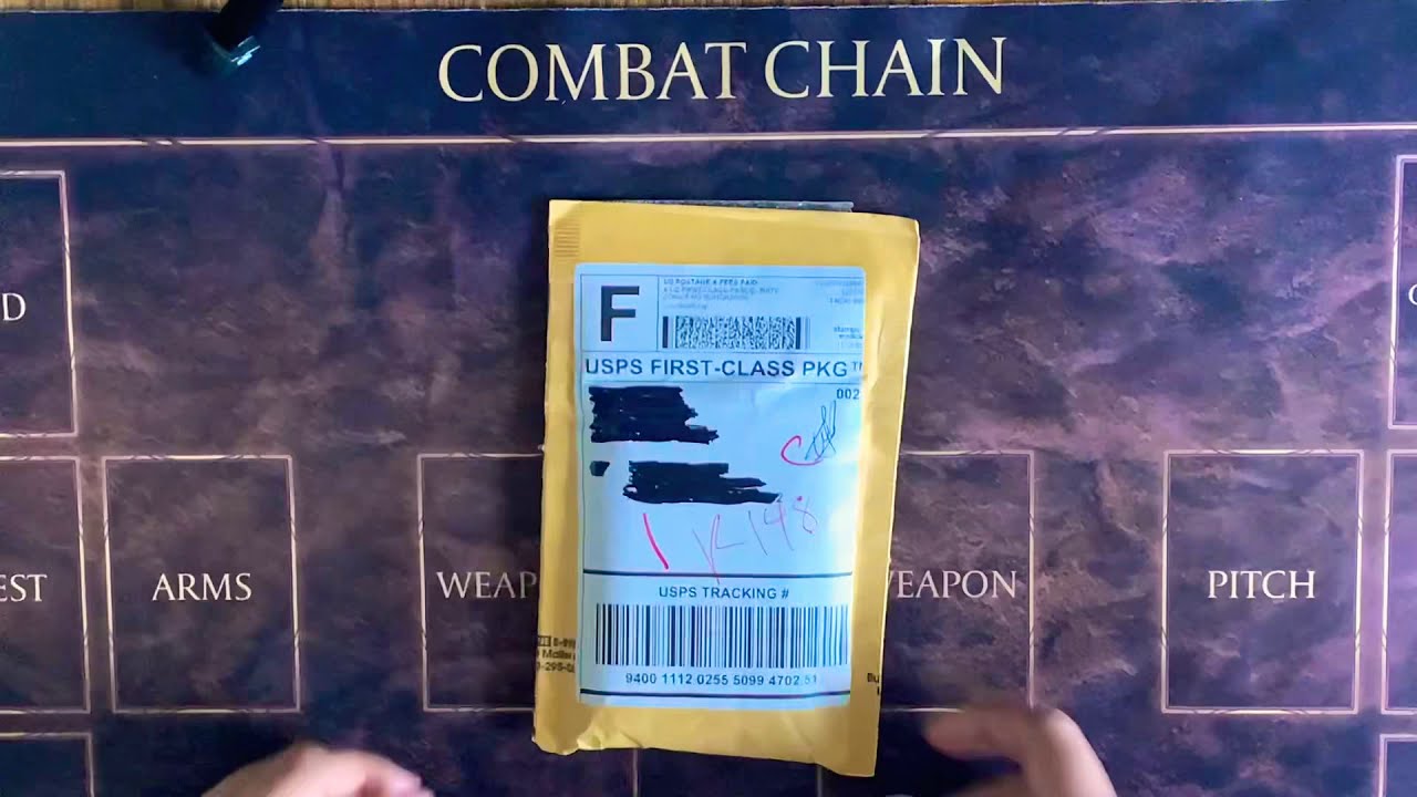 Flesh and Blood Mail Day! - YouTube