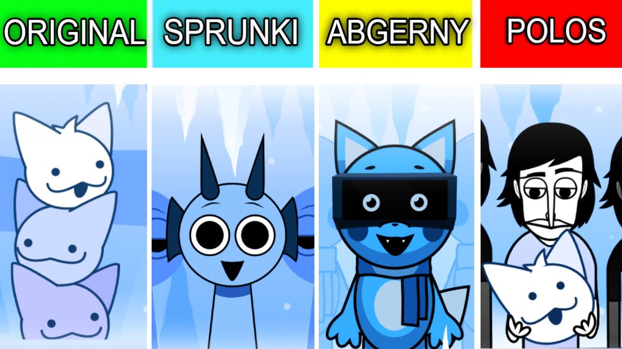 Incredibox COOL AS ICE Version! Original VS Sprunki VS Abgerny VS Polos ...