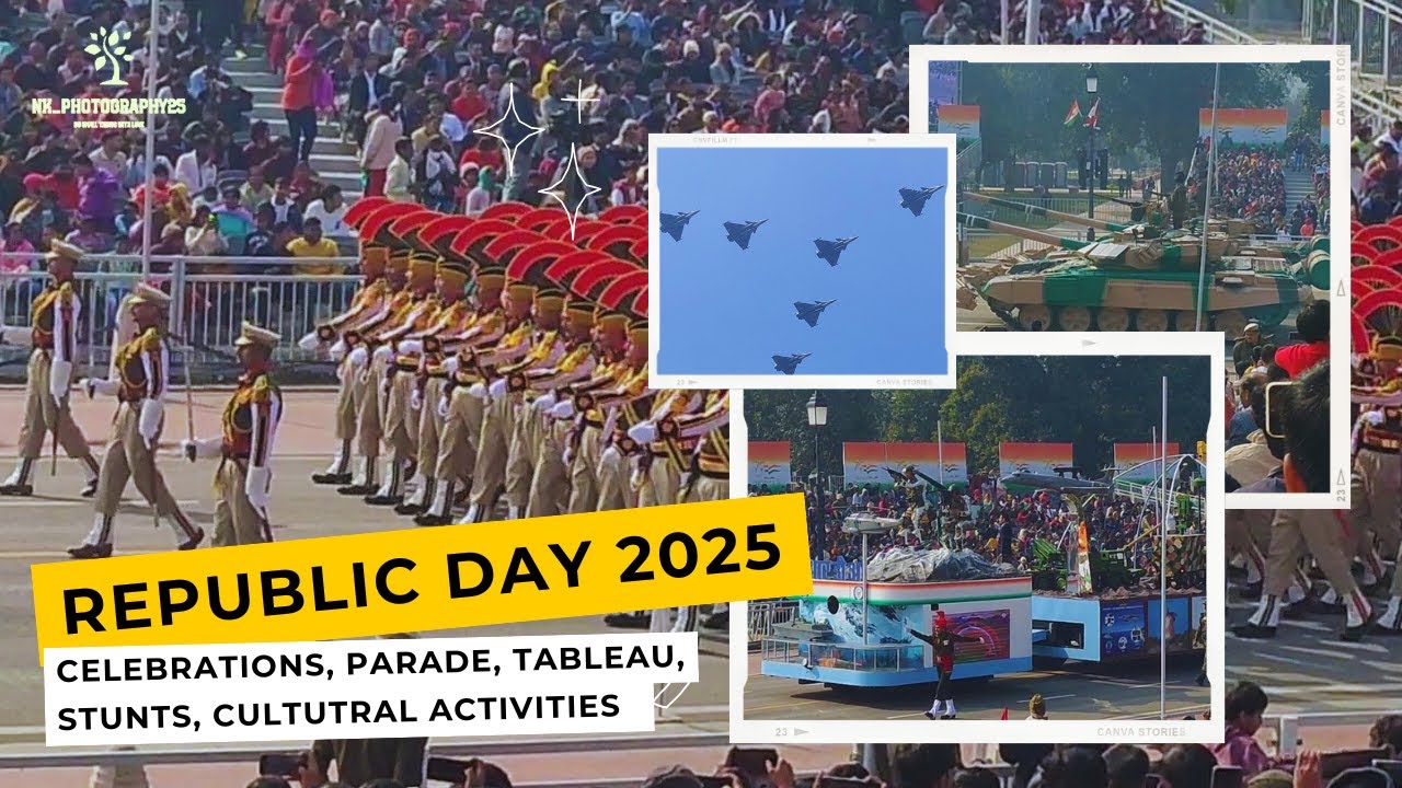 Republic Day Parade 2025 | Kartavya Path, Delhi | Tableau of All States ...