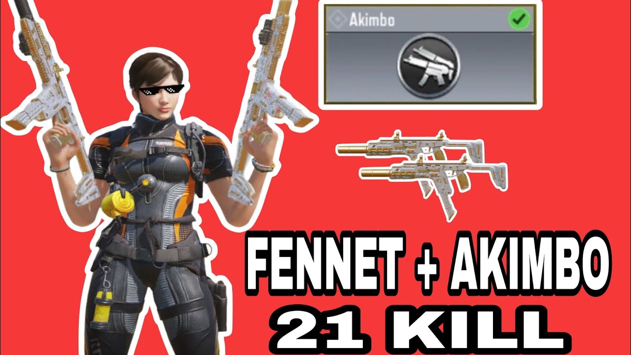codm game play ranked team death match fennec+perk akimbo 21 kill - YouTube