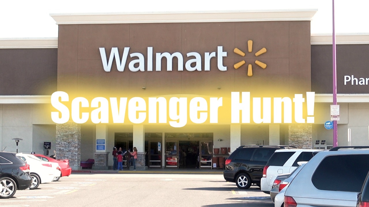 Walmart Scavenger Hunt! | Boredom Busters | My Life Fast Forward - YouTube