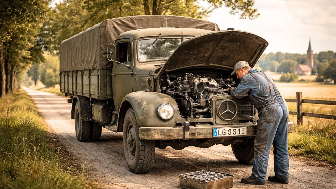Wie funktionierte der Dieselmotor im Mercedes-Benz LG 315 und warum war ...