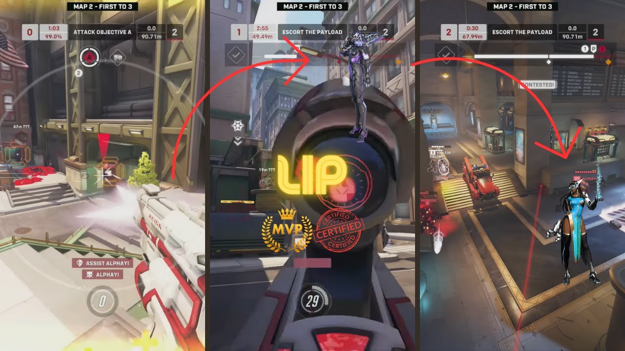 2023 Overwatch League MVP Candidate Atlanta Reign LIP Switch Play ...