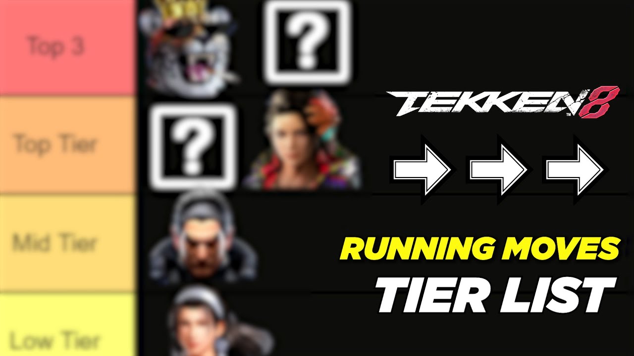 Who has the Fastest Running Attack ? | Tekken 8 Tier List - YouTube