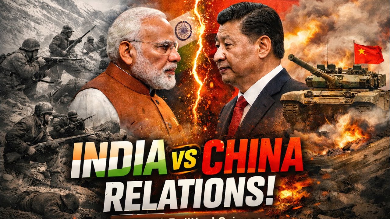 India China Relations - Class 12 Political Science - YouTube