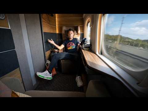 What Japan’s $500 Private Shinkansen Supreme Class Train Cabin is like