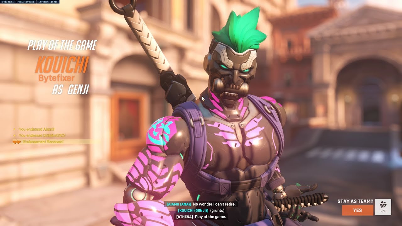 Cyber Demon Genji Gameplay [Overwatch2] - YouTube