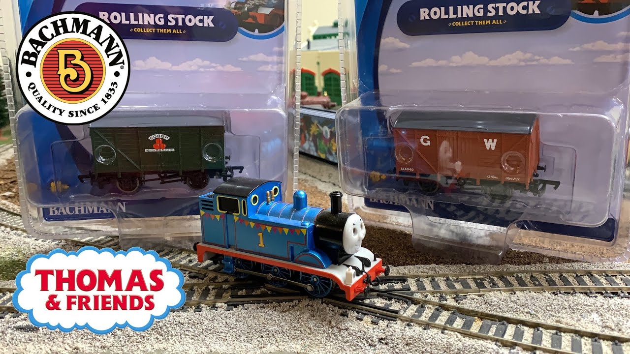 NEW CARGO VANS FOR THOMAS - Bachmann Trains HO Scale Thomas & Friends ...