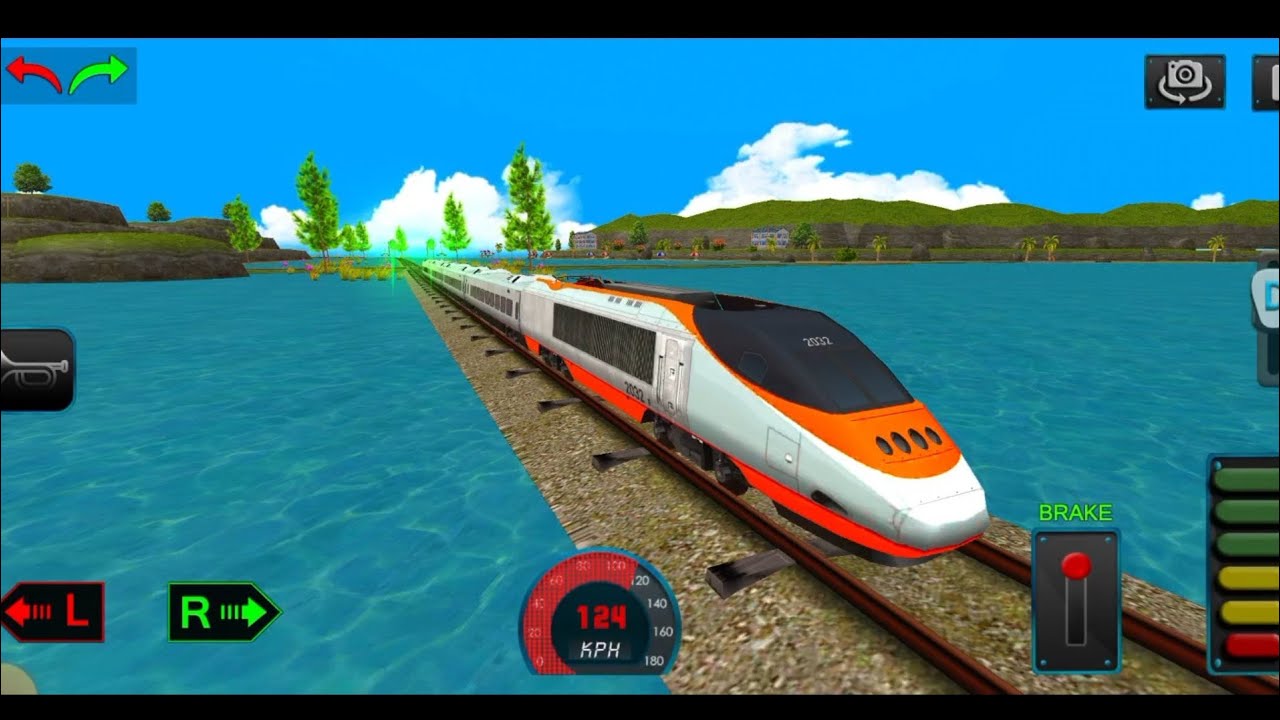 Train Simulator Gameplay | City Train Driver Simulator Gameplay ...