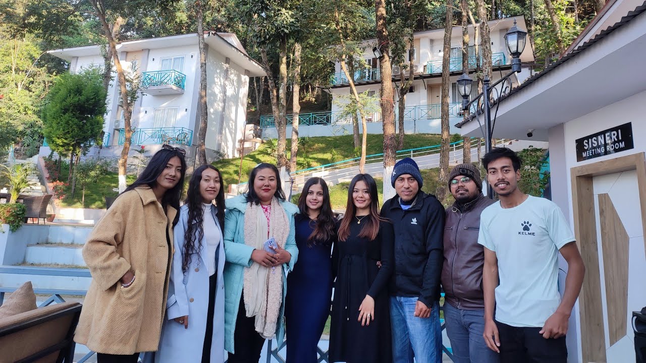 Trekking at Viral stairs, Vhairabthaan & Treebone resort 🥰 ️ - YouTube