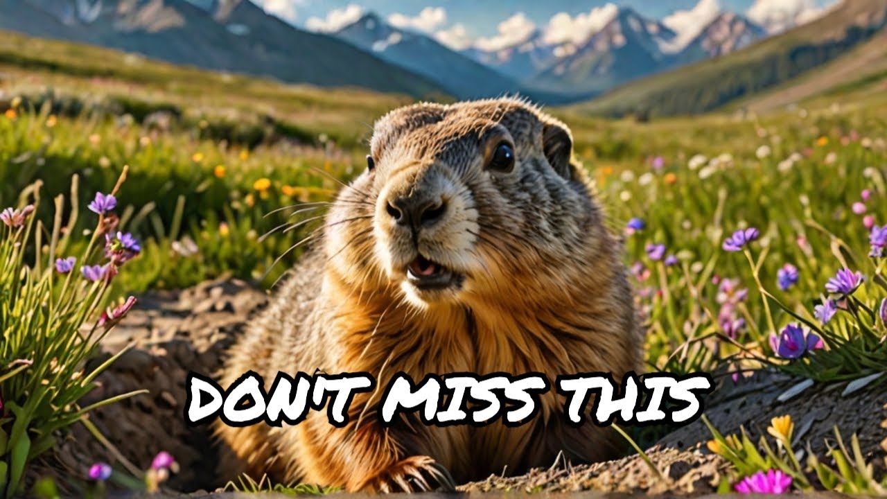 Must Watch! Marmots: Nature's Underground Explorers - YouTube