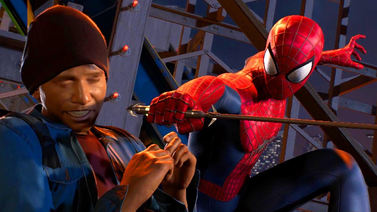 The Amazing Spider-Man VS. Hunters Full Scene - SPIDER-MAN 2 (4K 60PS ...