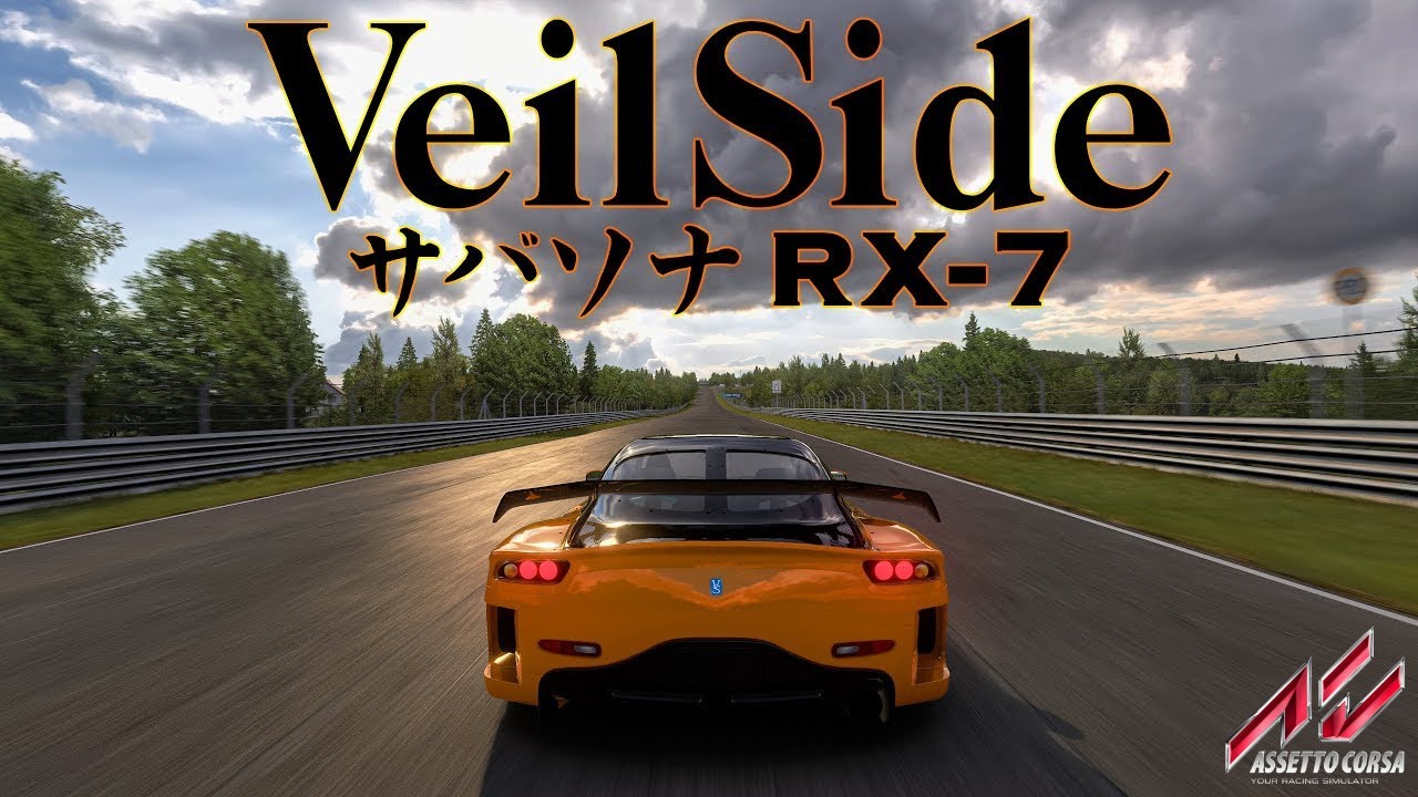 RX-7 road trip with scenic highway views - Assetto Corsa - YouTube
