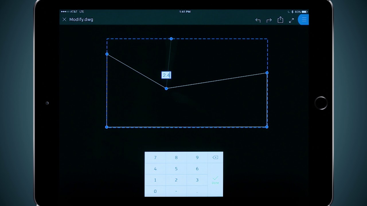 AutoCAD Mobile App | How To: Advanced Modify Tools - YouTube