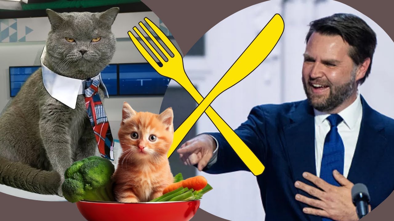 Cat Interviews J.D. Vance: Eating the Cats and Dog In Springfield - YouTube